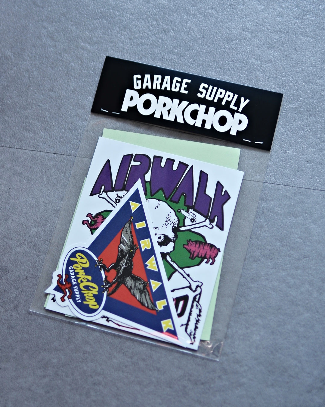PORKCHOP | AP STICKER SET AIRWALK ポークチョップ ステッカーの通販なら正規取り扱い TRUMPS